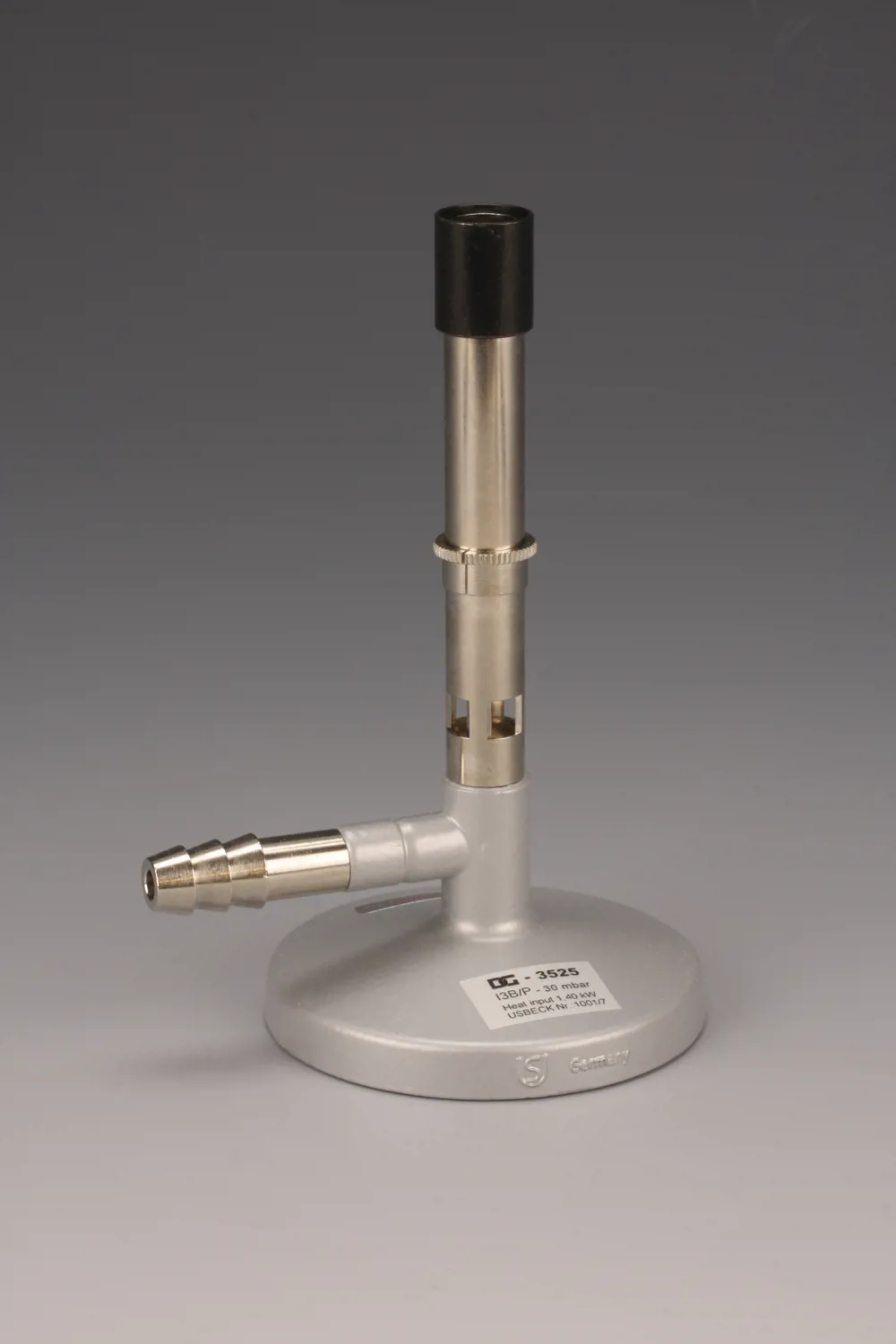 Bunsenbrander voor flessengas, zonder gaskraan, Bunsenbrander zonder ...