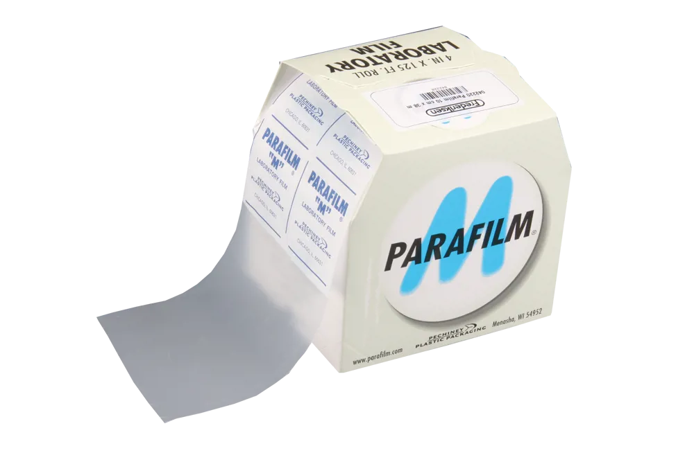 Parafilm, 10 cm x 38 m, fleksibel forseglingsfilm til lab