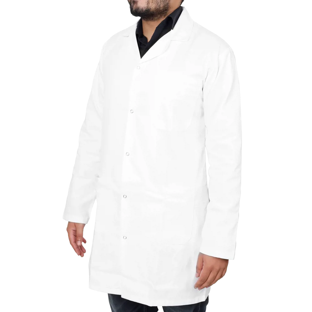 Labbrock - XL, 100% bomull, se den hos Frederiksen Scientific