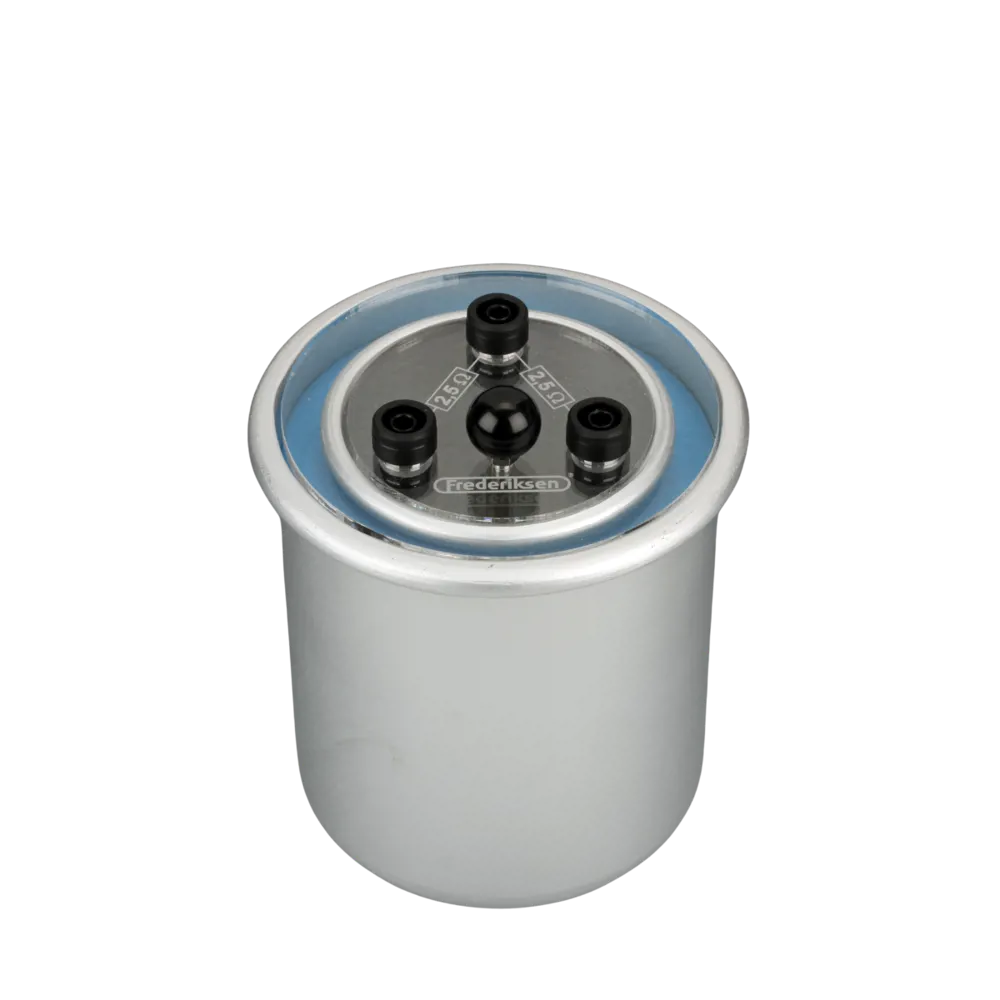 Joulemeter geïsoleerd - aluminium bekers