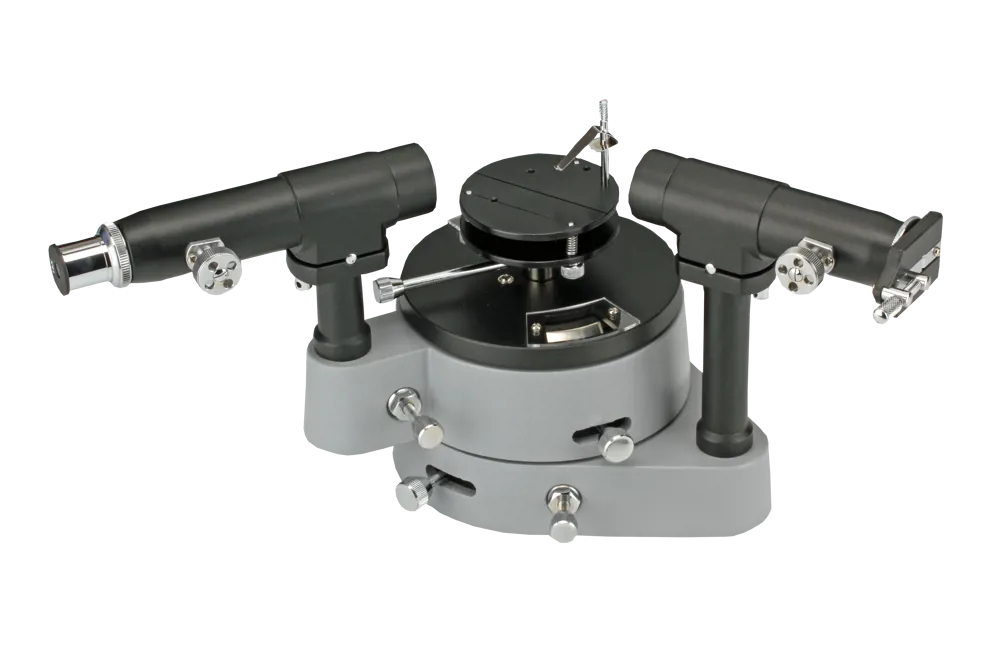 Spectrometer met prisma en rasterhouder