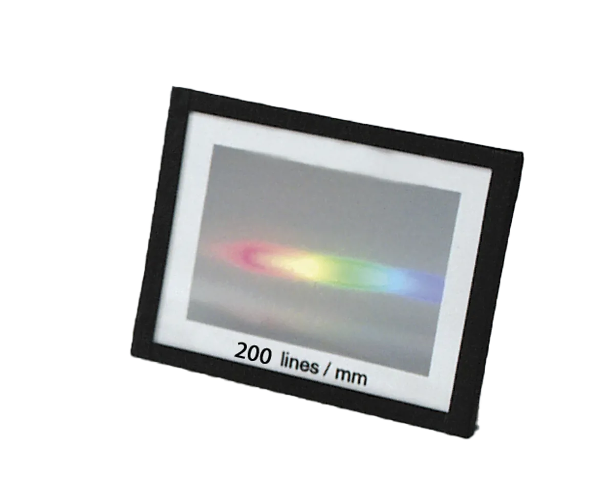 Optisk Gitter, 100 l/mm - High Precision Diffraktionsgitter ...
