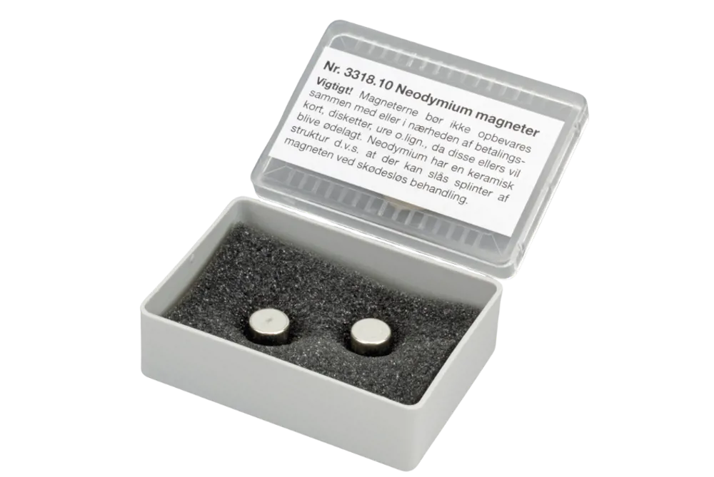 NEO-magnet, Ø10 x 8 mm - Magneter med høy styrke og allsidighet ...