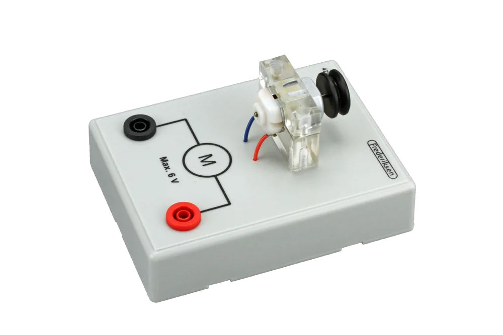 Motor Mounted on Plate - Essential Component for Schools