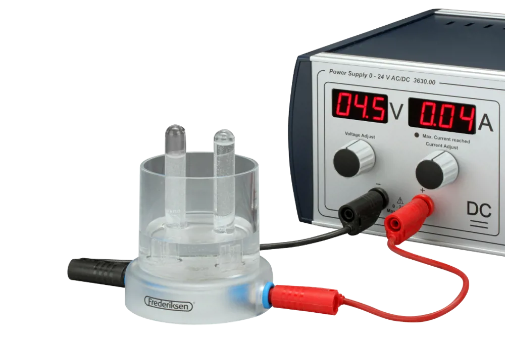 Voltameter practicum - mini Hofmann