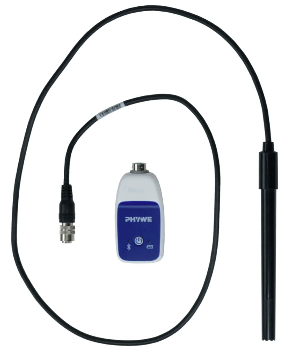 PHYWE Oksygensensor BT/USB - Effektiv og pålitelig - Frederiksen Scientific