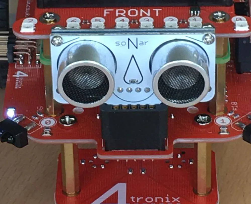 Ultrasone afstandssensor voor Micro:bit