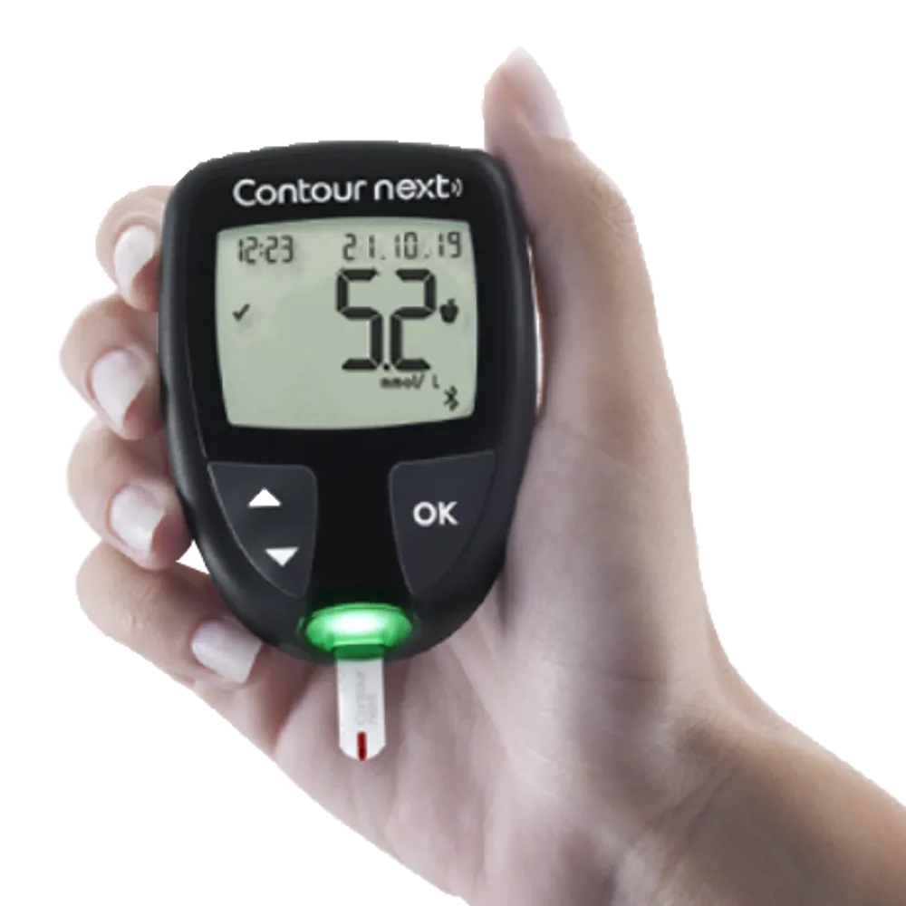 Glucometer Contour NEXT - Accurate Blood Sugar Testing - Frederiksen ...