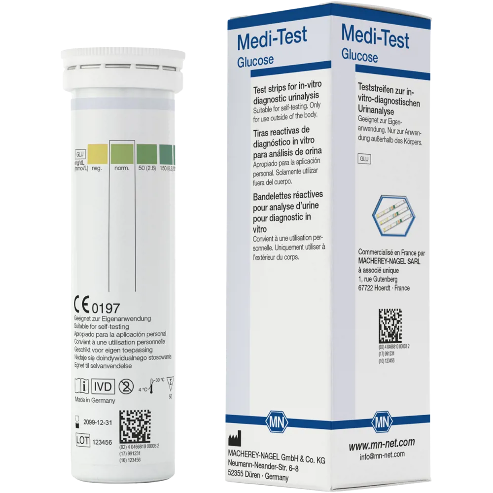 Urin Test Stix, Glukose - Reliable Biology School Supplies ...